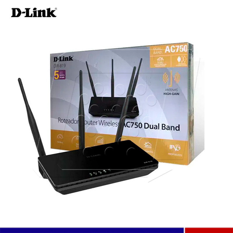 ROUTER INALAMBRICO D-LINK, DIR 819, AC750, DUAL BAND